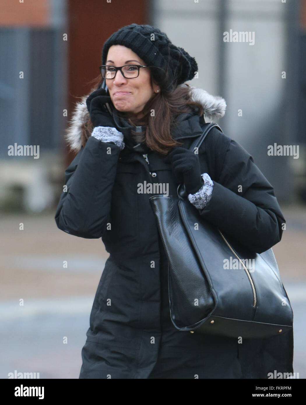 Andrea McLean outside ITV Studios Featuring: Andrea McLean Where ...