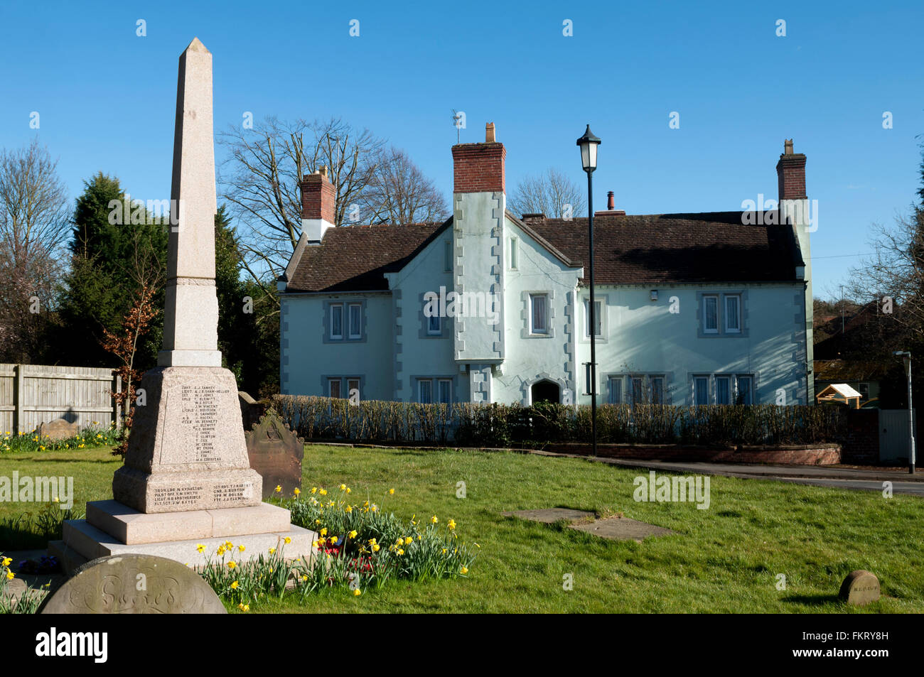 The war memorial, Wombourne, Staffordshire, England, UK Stock Photo - Alamy