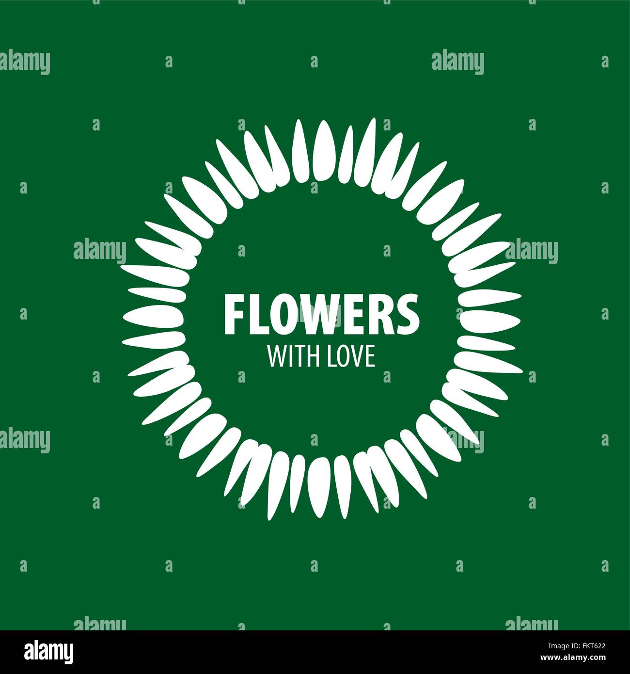 flower vector logo Stock Vector Image & Art - Alamy