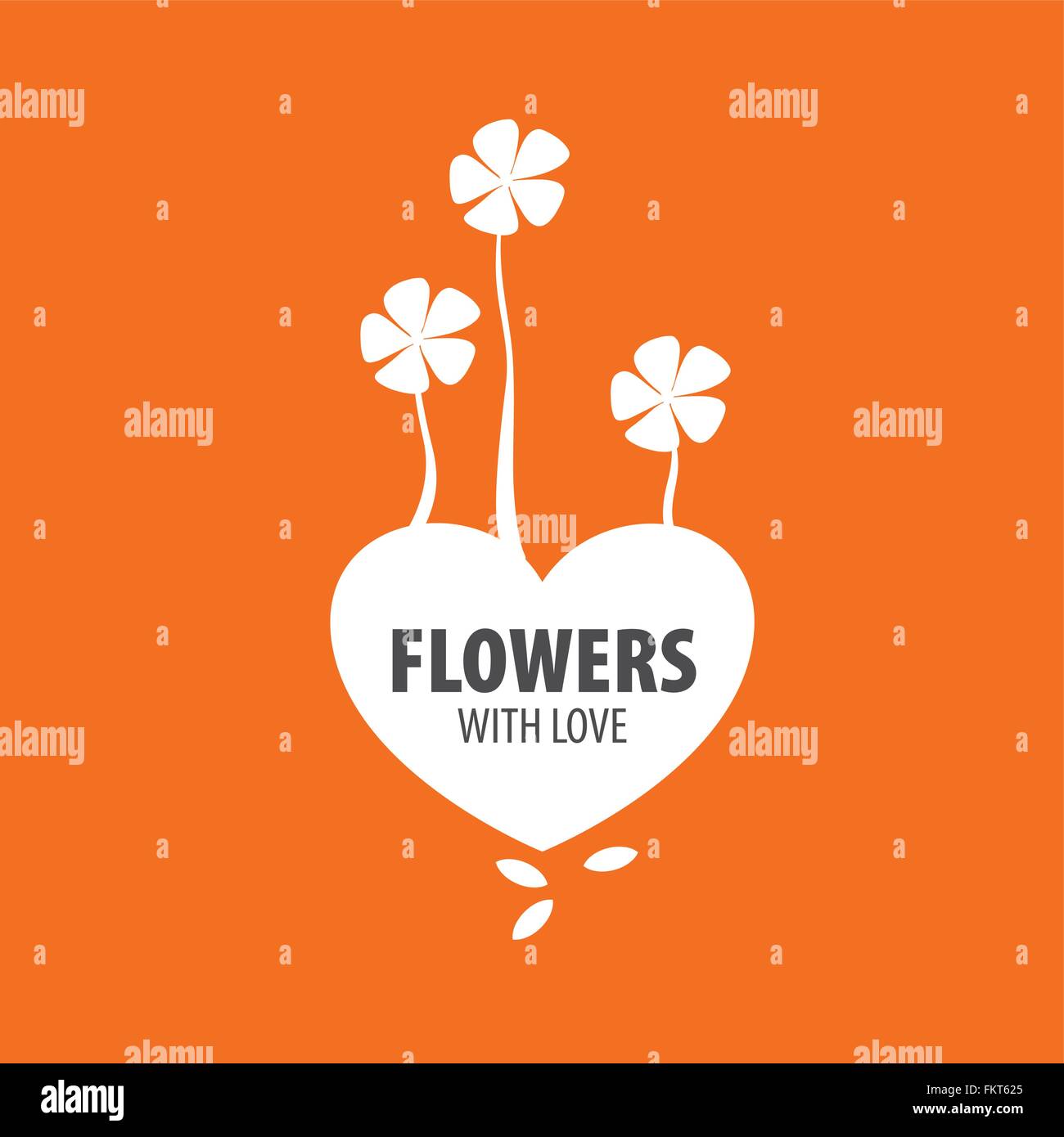 flower vector logo Stock Vector Image & Art - Alamy