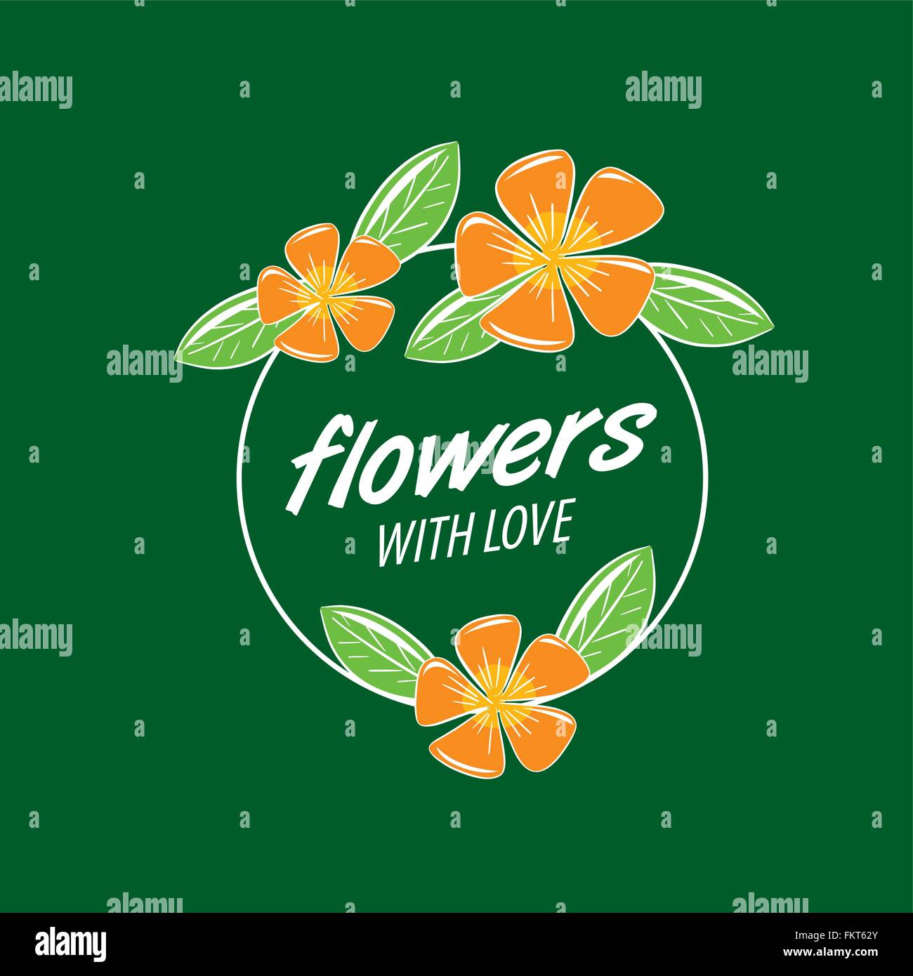 flower vector logo Stock Vector Image & Art - Alamy