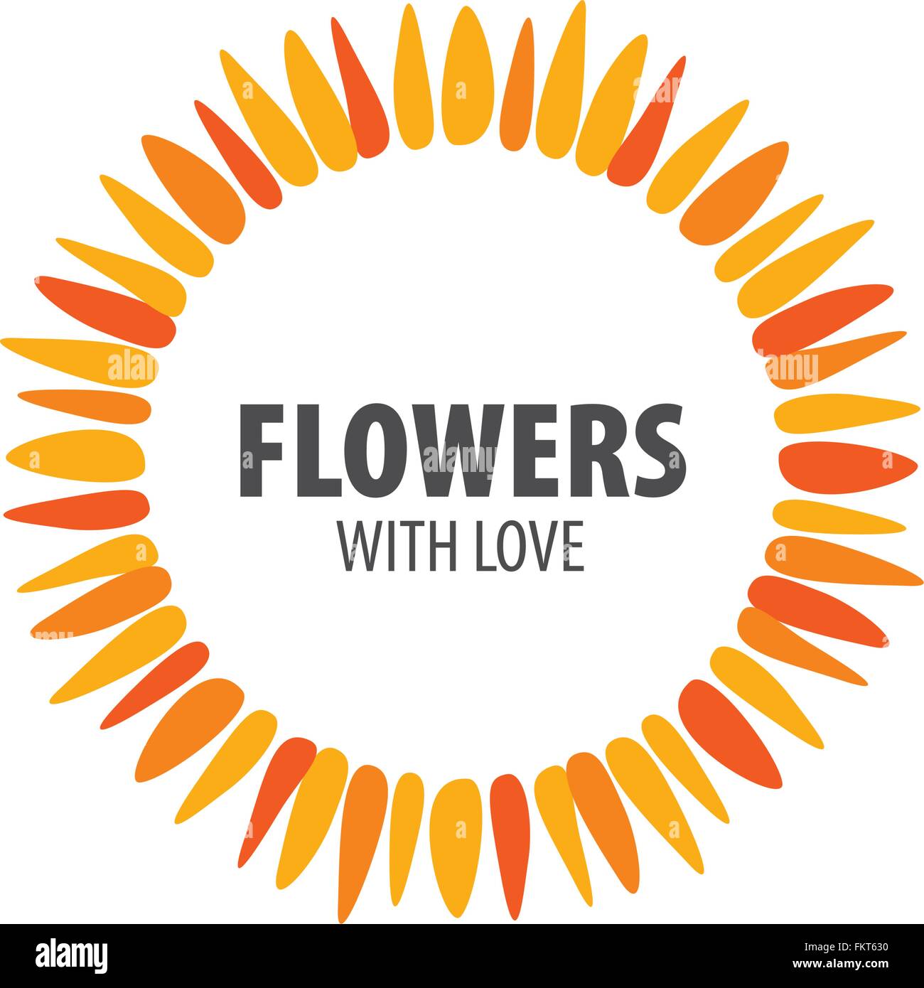flower vector logo Stock Vector Image & Art - Alamy