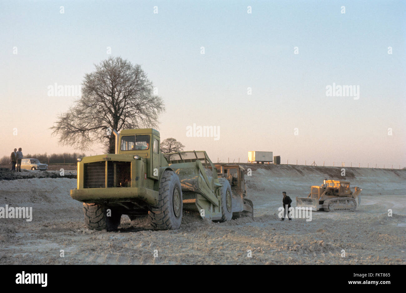 1970s road construction hi-res stock photography and images - Alamy