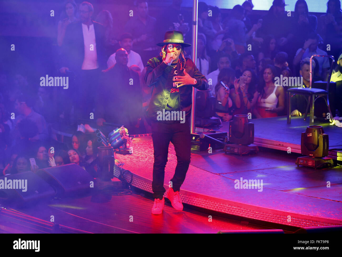 Rapper Future performs at Drai's nightclub at The Cromwell Las Vegas ...