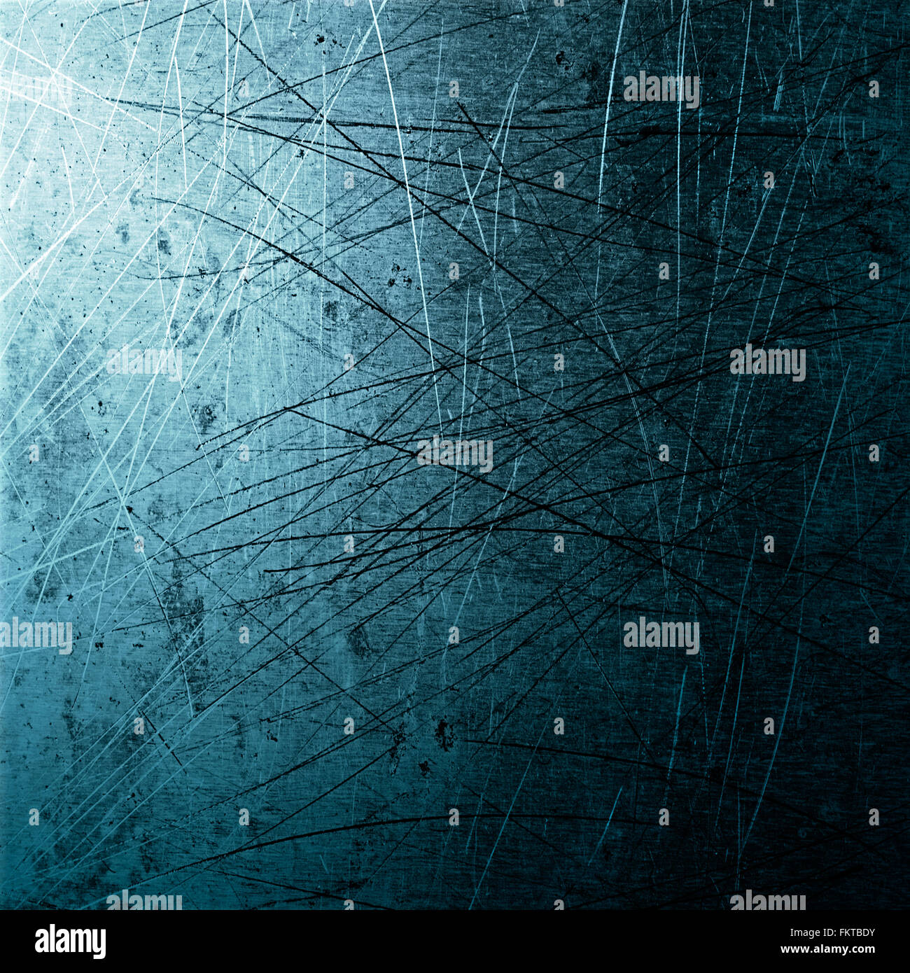 Blue shiny texture with scratches Stock Photo - Alamy
