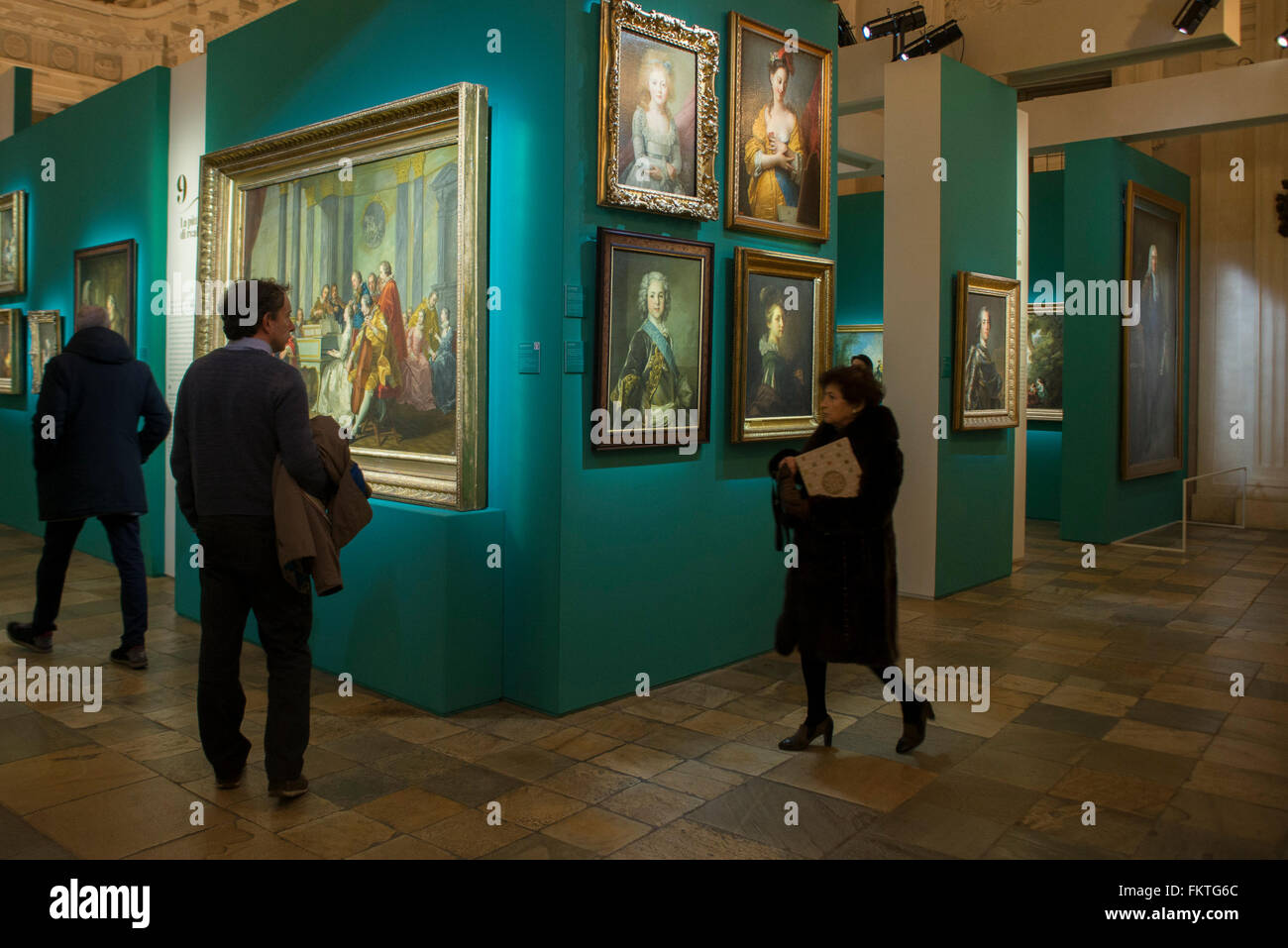 Turin, Italy. 10th March, 2016. Press Preview art exhibition "From ...
