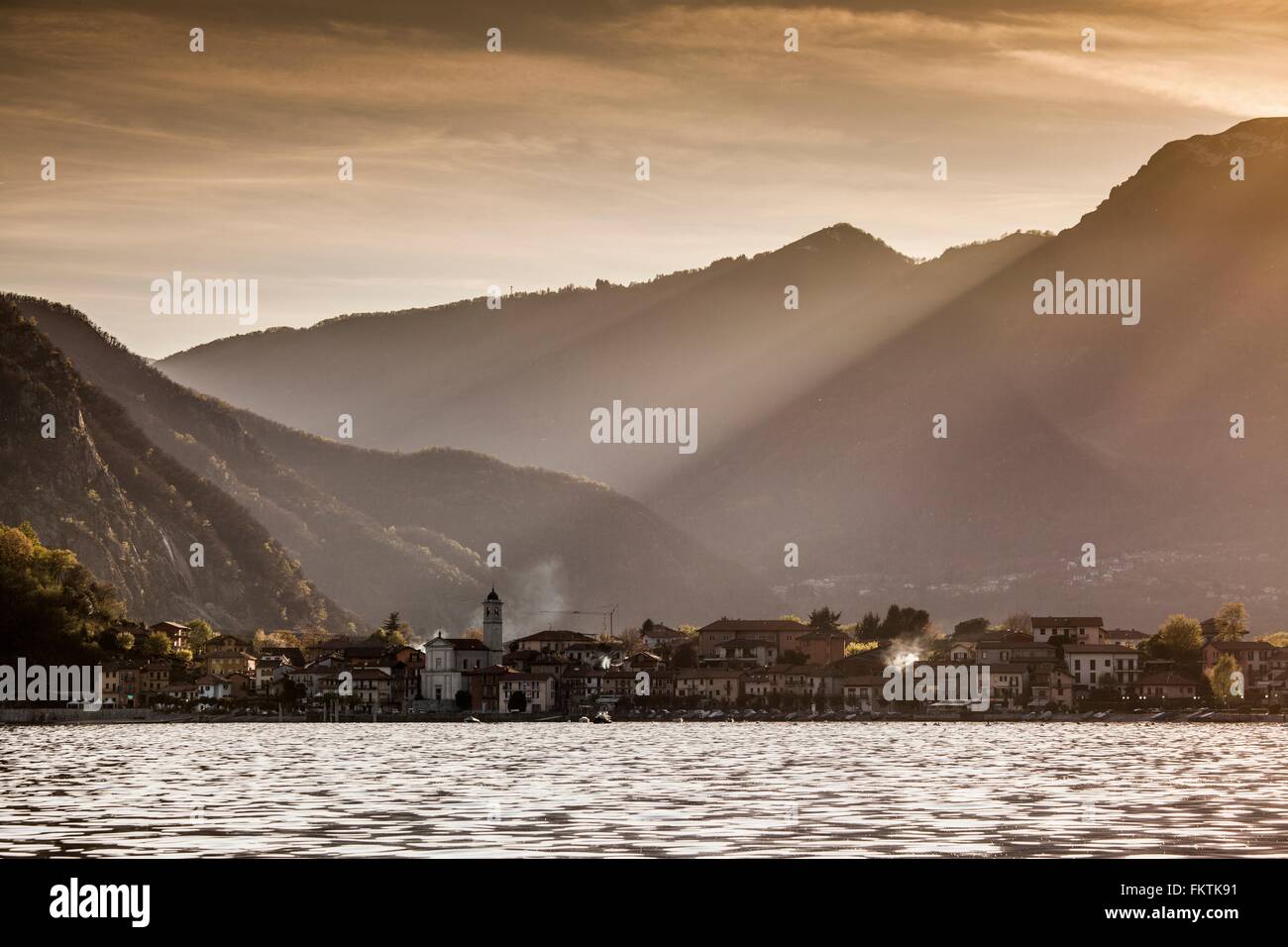 Feriolo, Lake Maggiore, Piedmont, Lombardy, Italy Stock Photo - Alamy