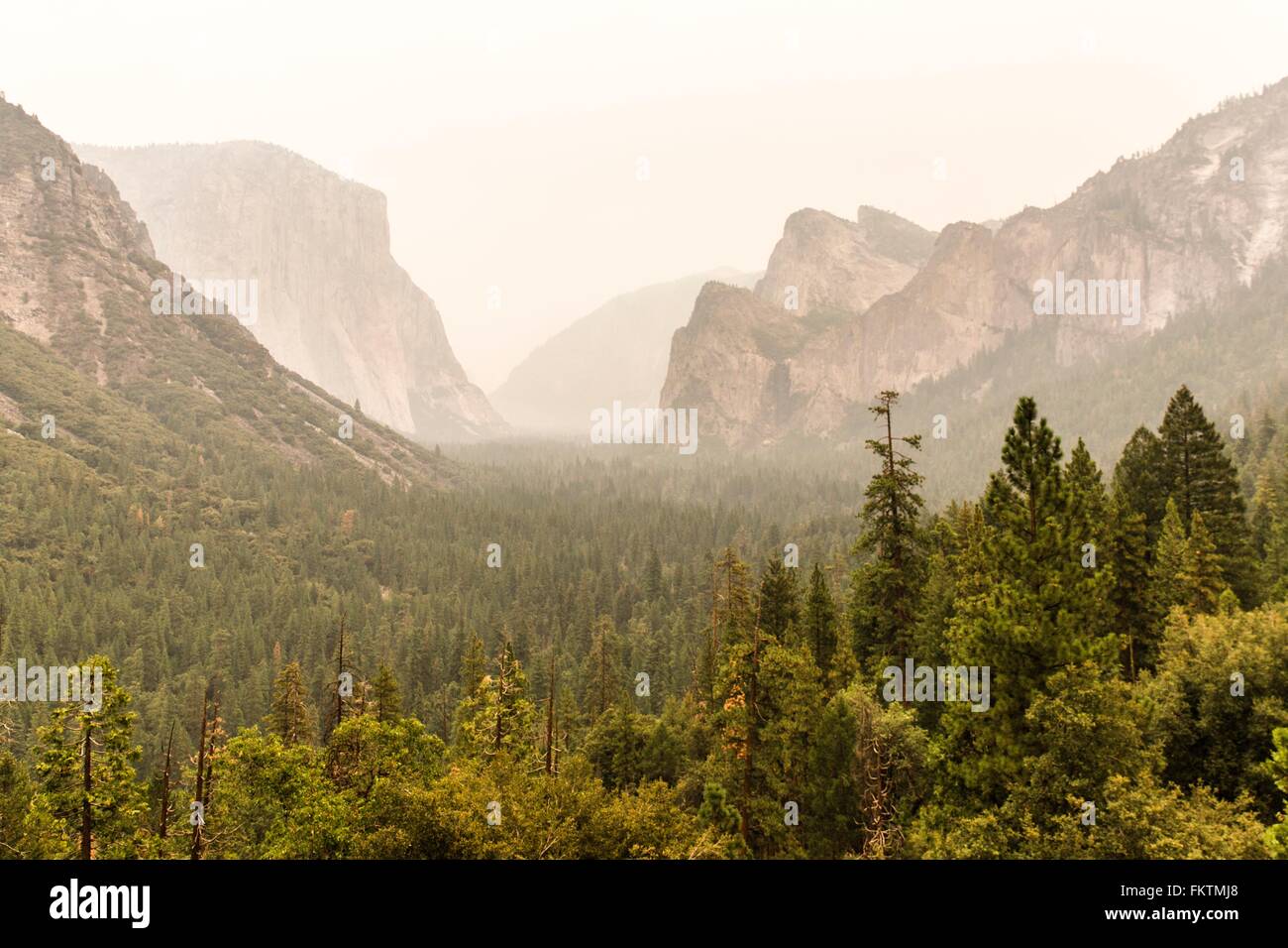 Tunnel view, Yosemite Valley, Yosemite national park, California, USA ...
