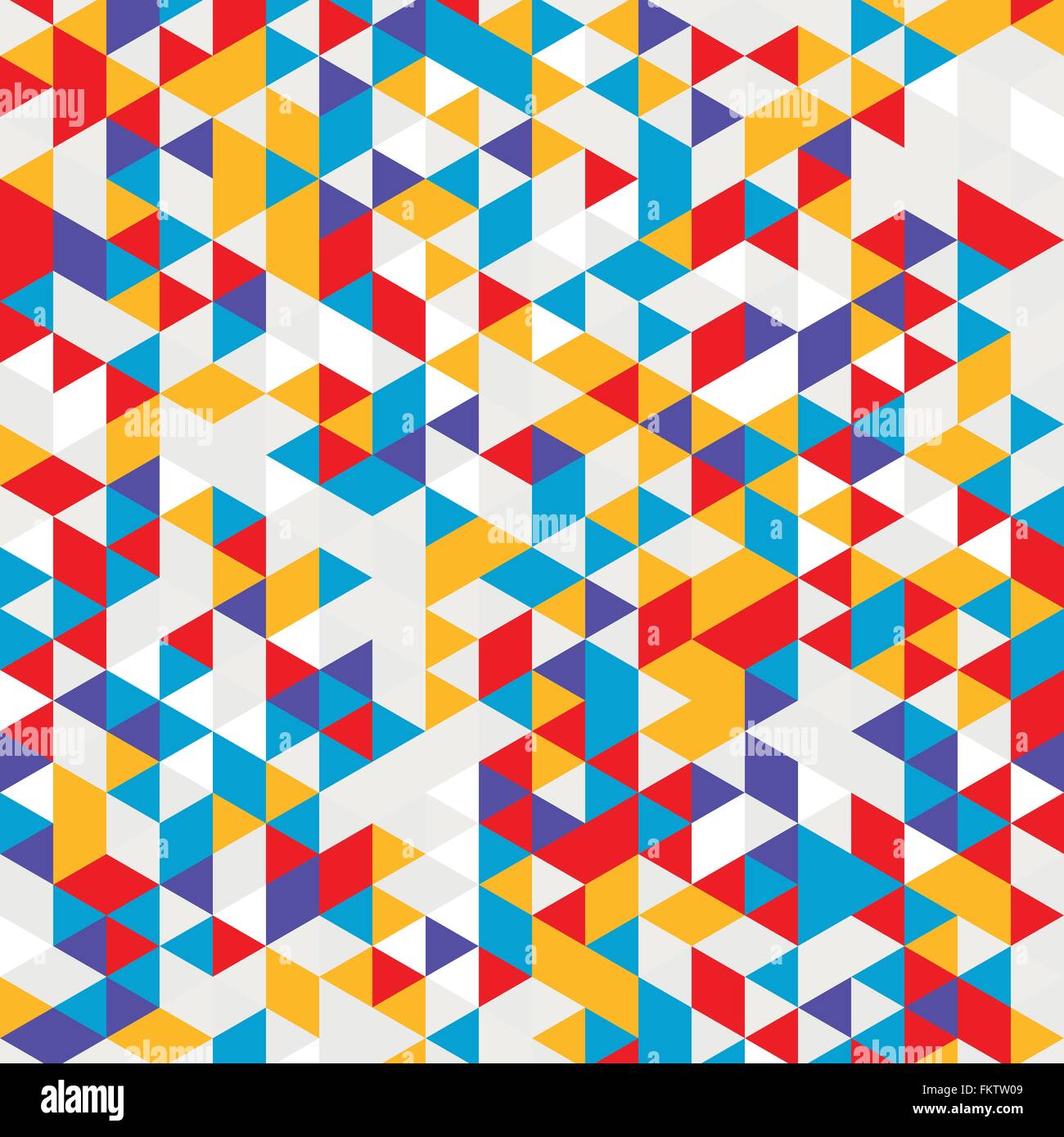 Vector background of different color triangles Stock Vector Image & Art ...