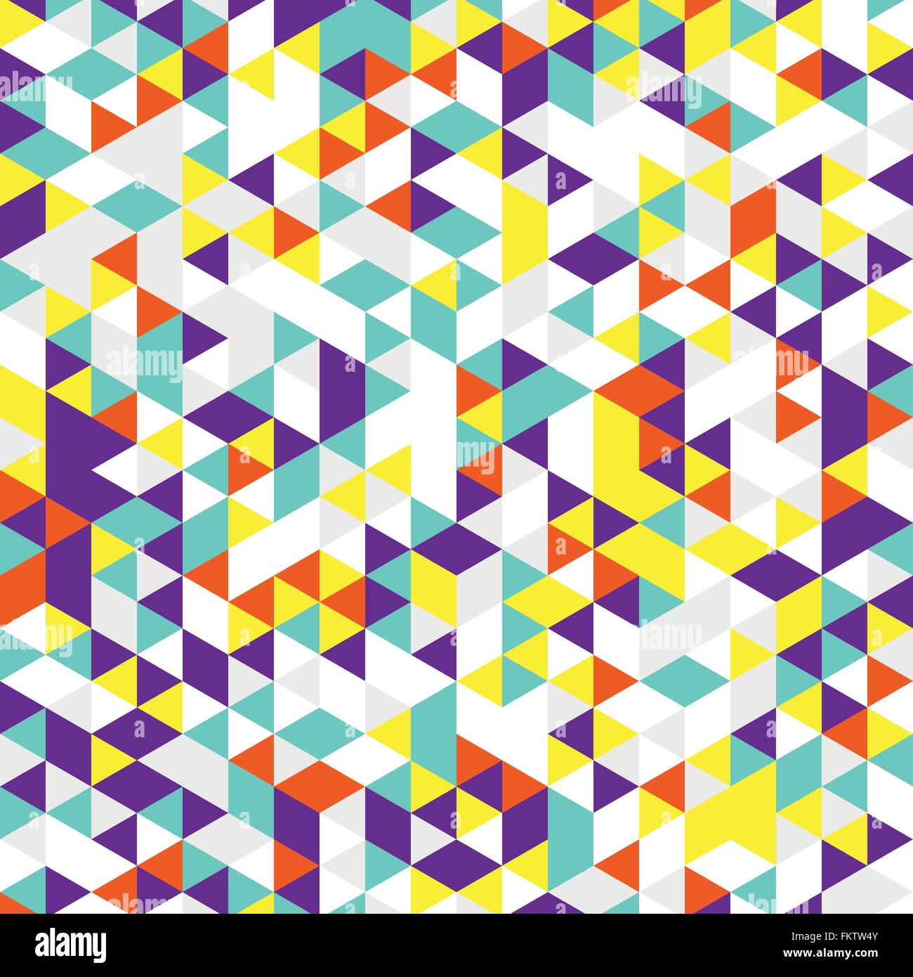 Vector background of different color triangles Stock Vector Image & Art ...