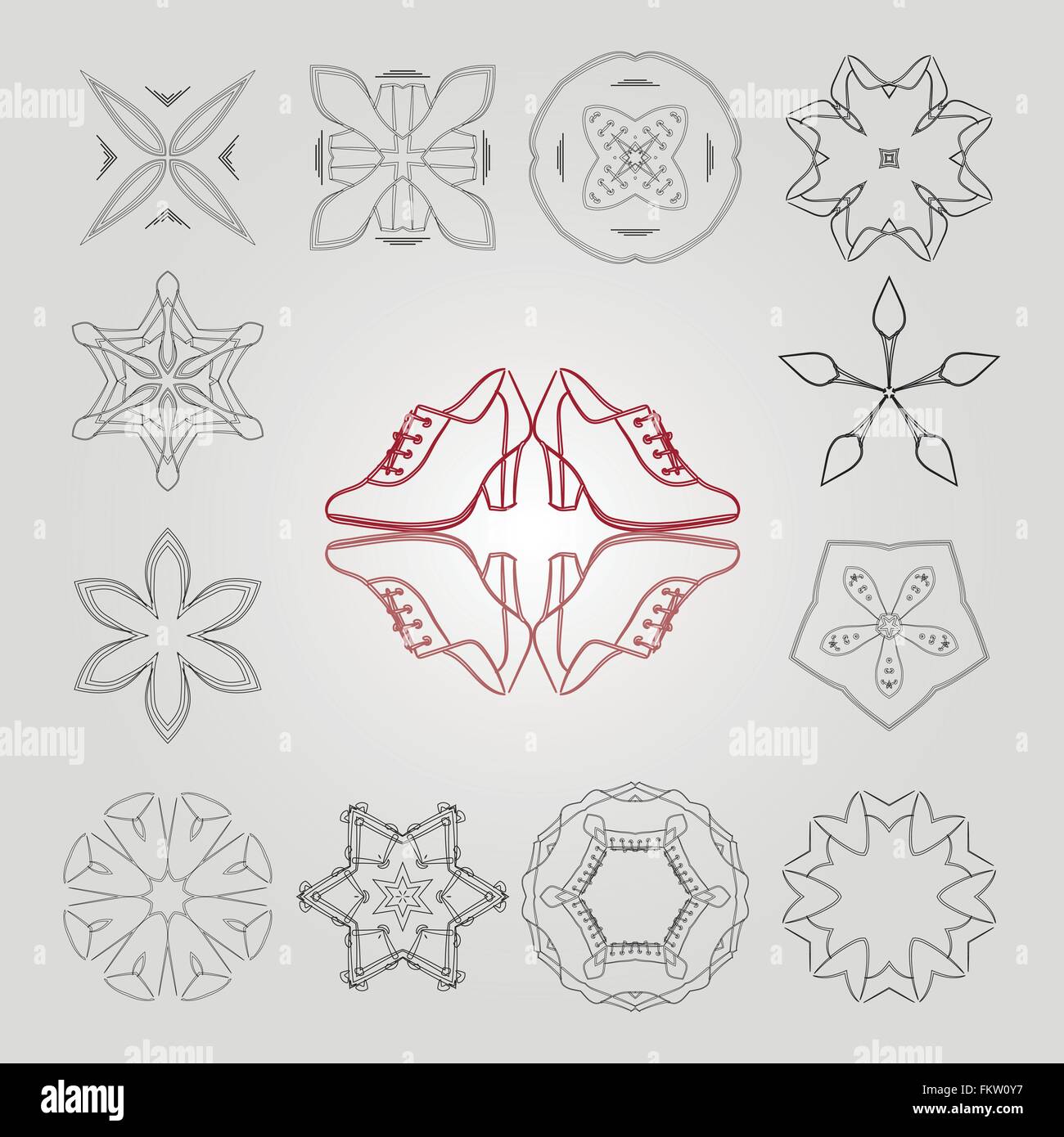 Two pairs of womens boots hi-res stock photography and images - Alamy