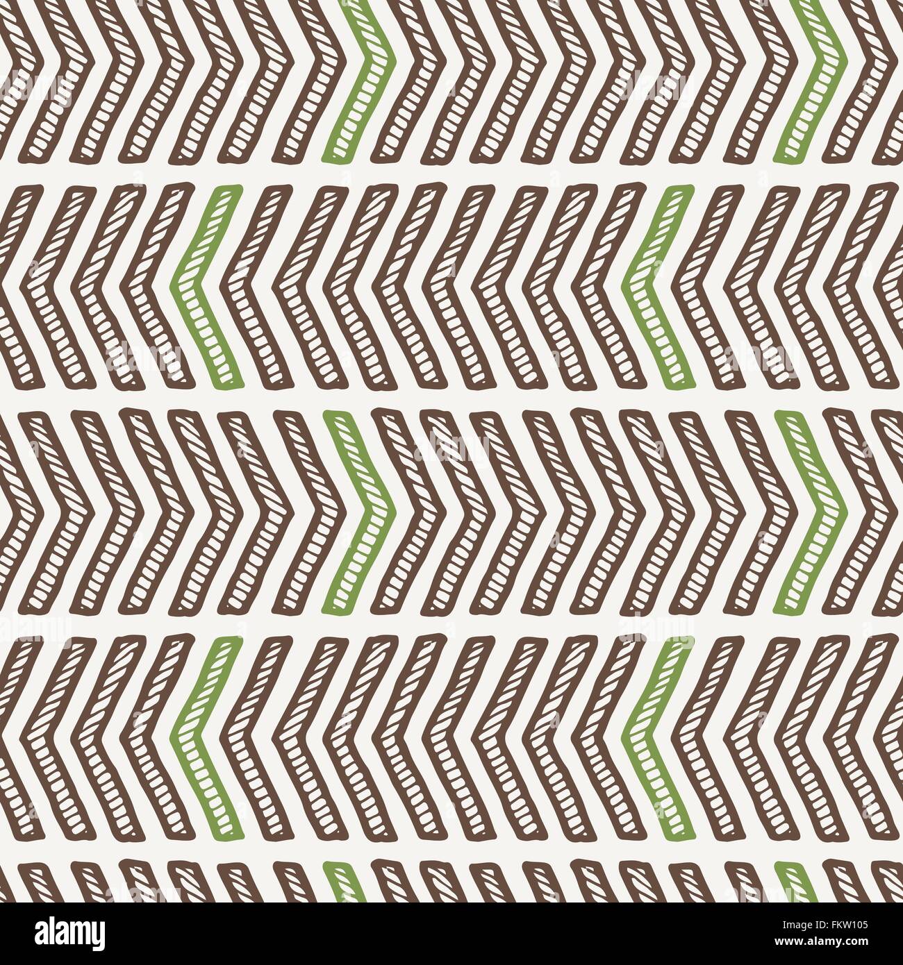 Vector seamless texture of hand-drawn arrows or chevrons Stock Vector ...