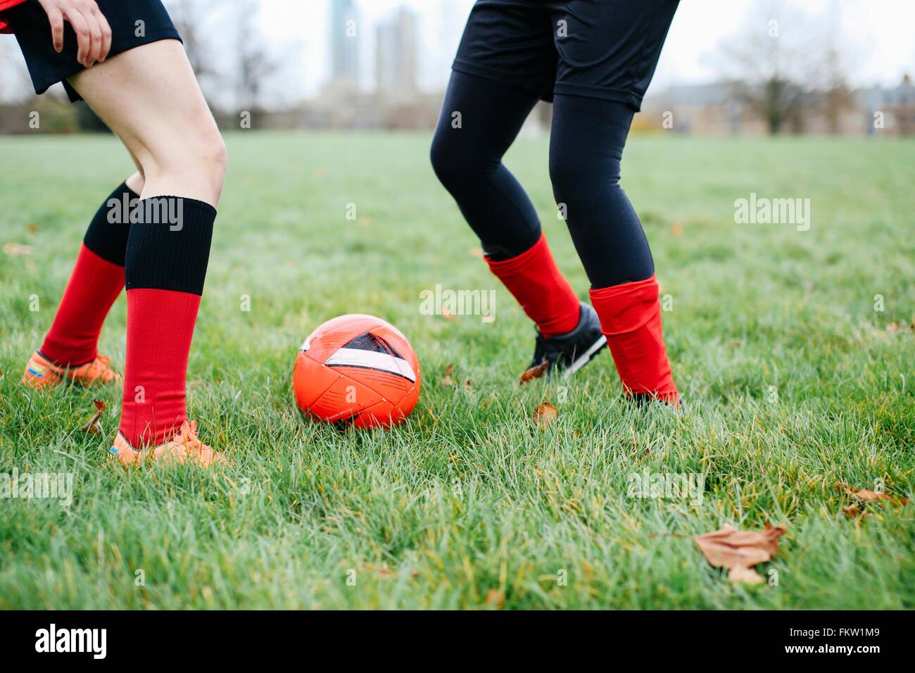Female legs in red hi-res stock photography and images - Alamy