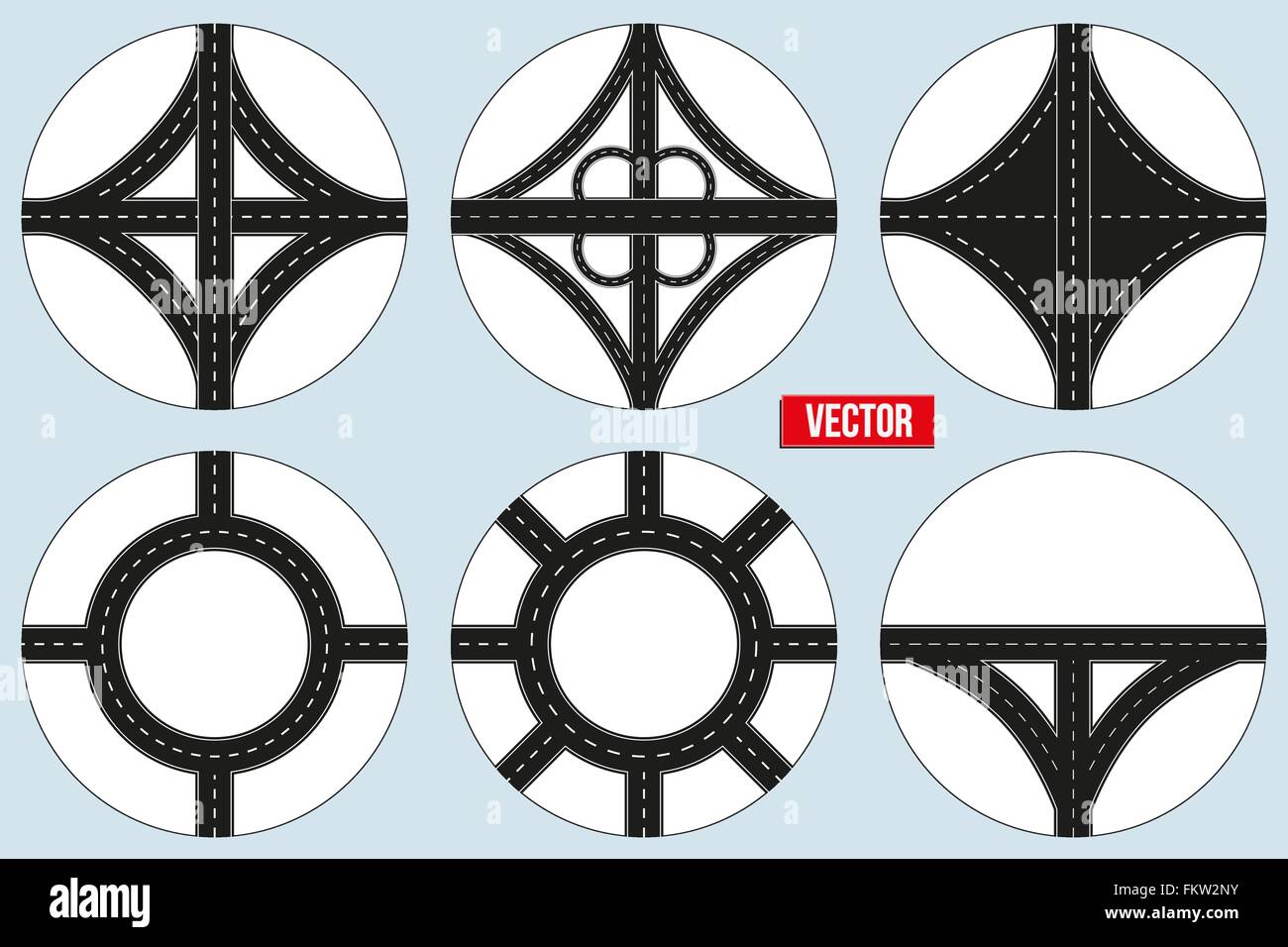 Transport road overpass in Stock Vector Images - Alamy