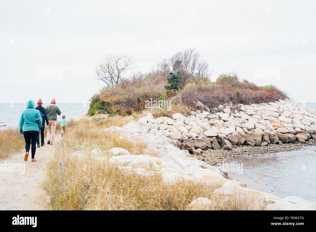 Man walking along lake adventure hi-res stock photography and images ...