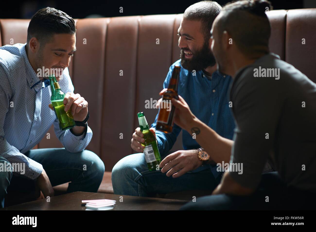 British friends laughing hi-res stock photography and images - Alamy