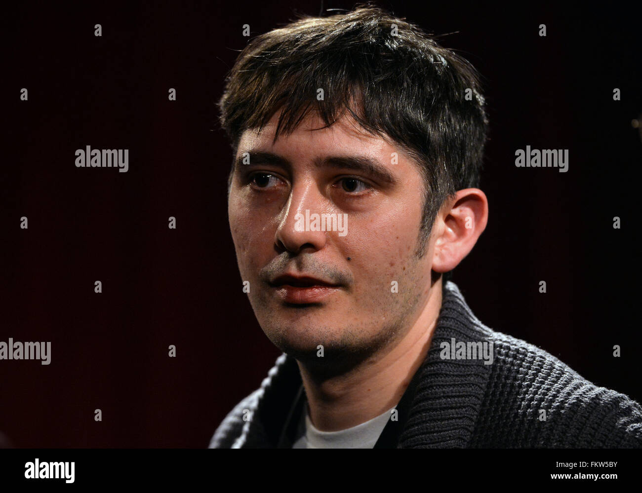 Prague, Czech Republic. 08th Mar, 2016. The director Roman Bondarchuk ...