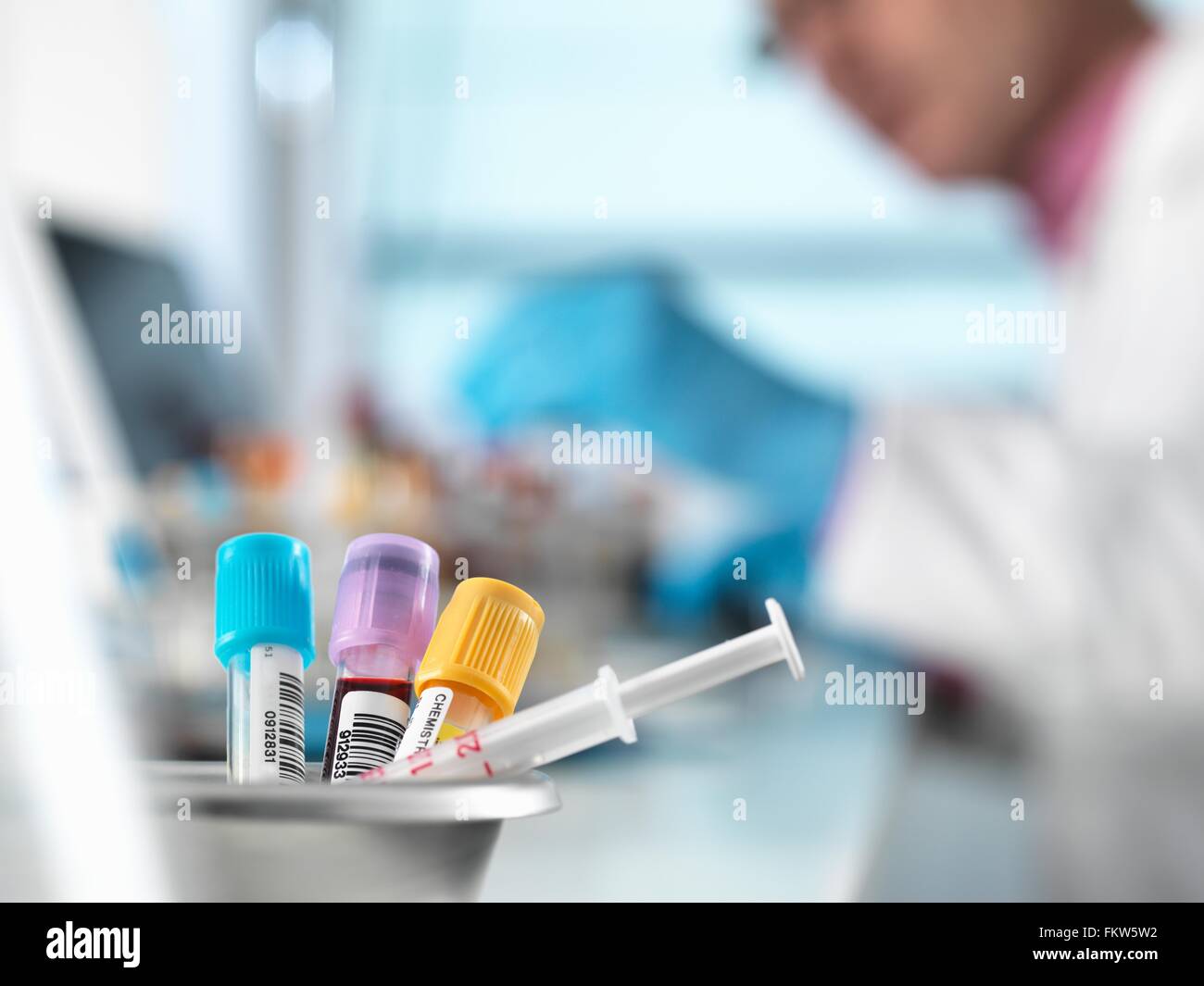 Blood collection equipment hi-res stock photography and images - Alamy