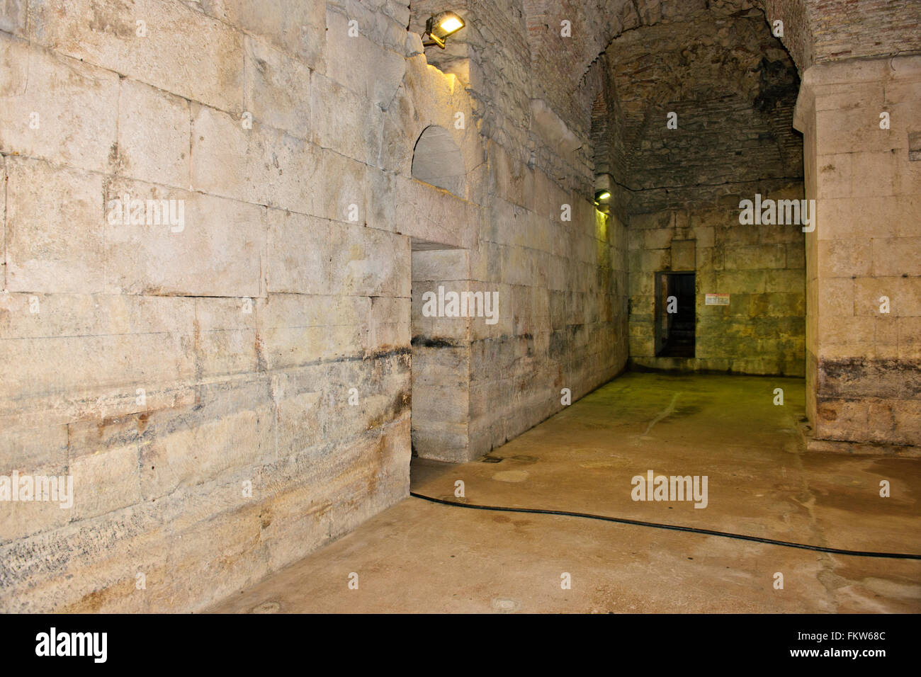 Split,Medieval Architecture,Diocletian's Roman Palace with Imperial ...