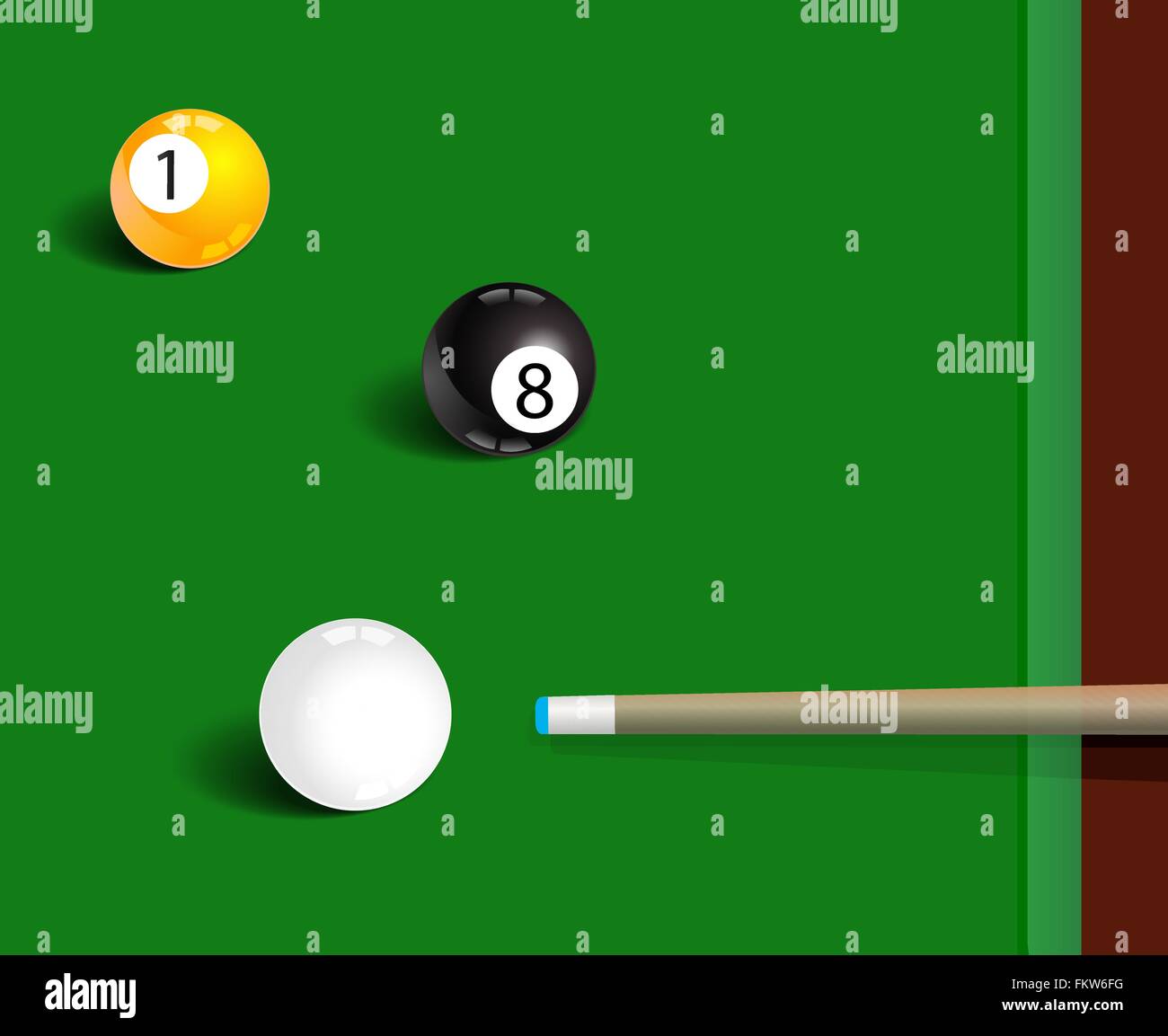 Billiards sport game background Stock Vector Image & Art - Alamy