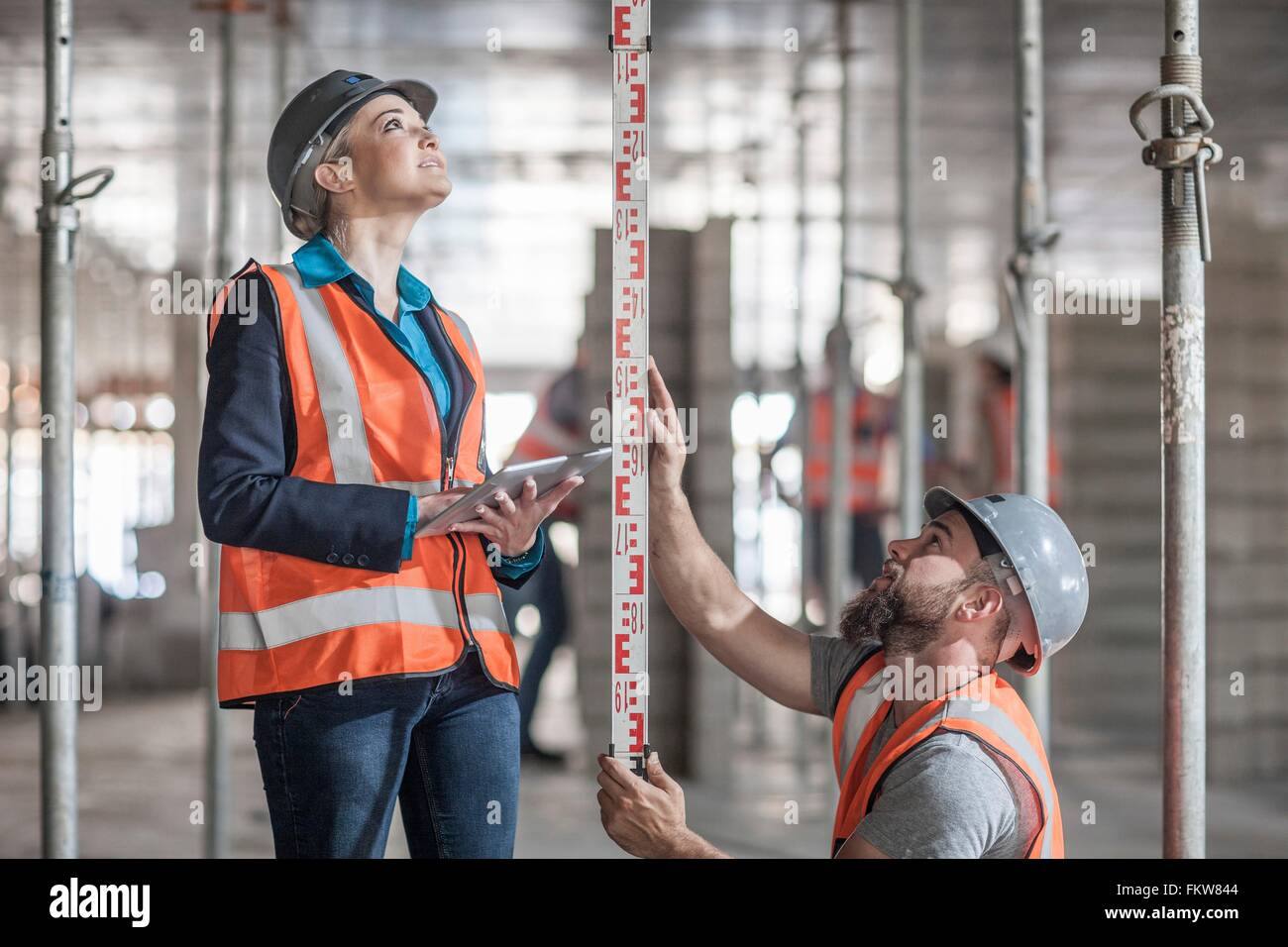 Construction ruler hi-res stock photography and images - Alamy