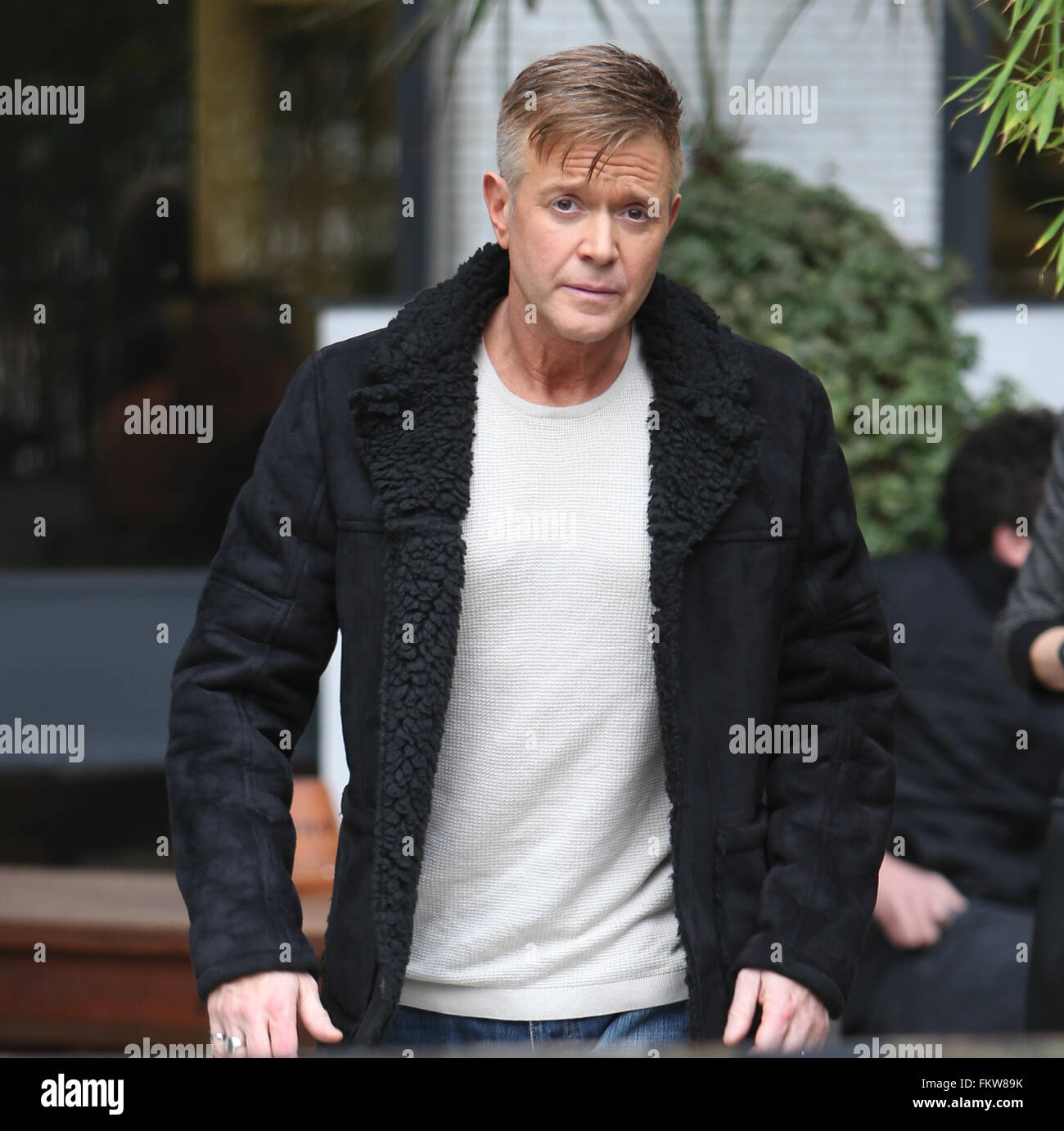 Darren Day outside ITV Studios Featuring: Darren Day Where: London ...