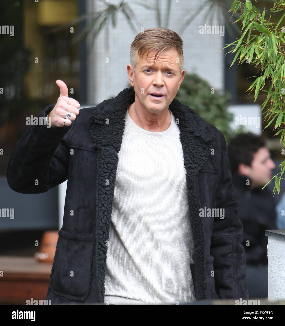 Darren Day outside ITV Studios Featuring: Darren Day Where: London ...