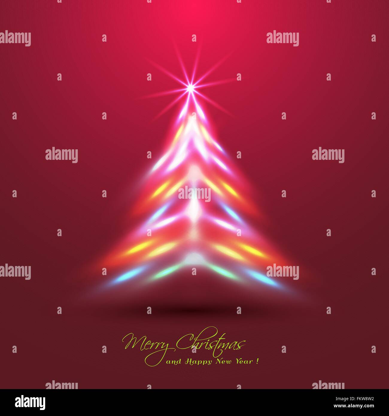 Christmas the effect Stock Vector Images - Alamy