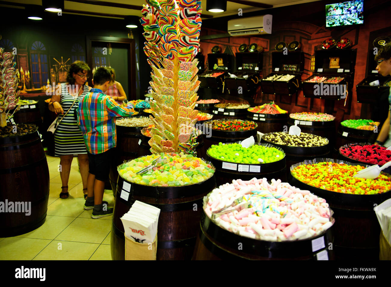Split,Sweet Shop,Medieval Architecture,Diocletian's Roman Palace,lively ...