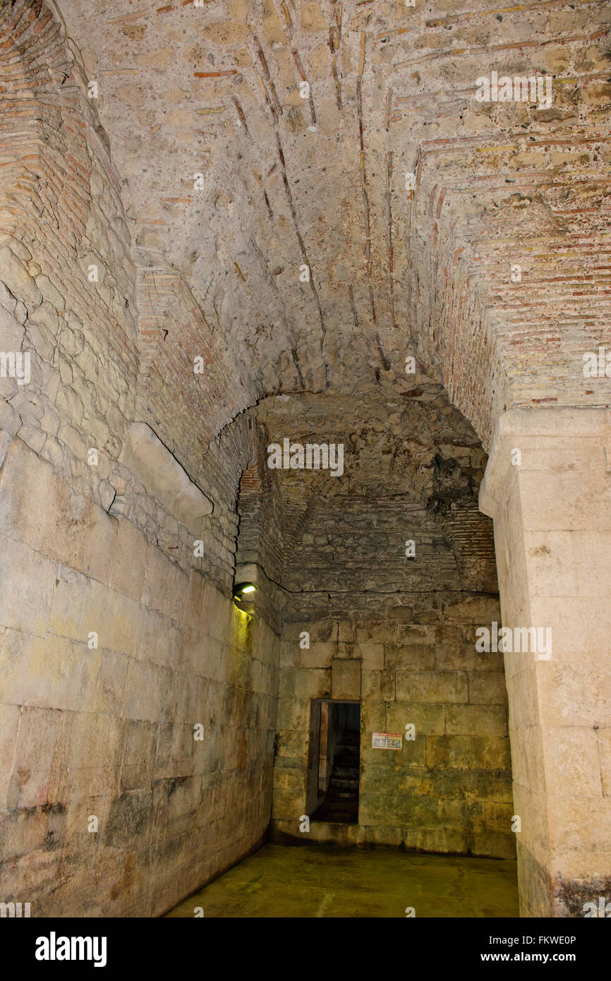 Split,Medieval Architecture,Diocletian's Roman Palace with Imperial ...