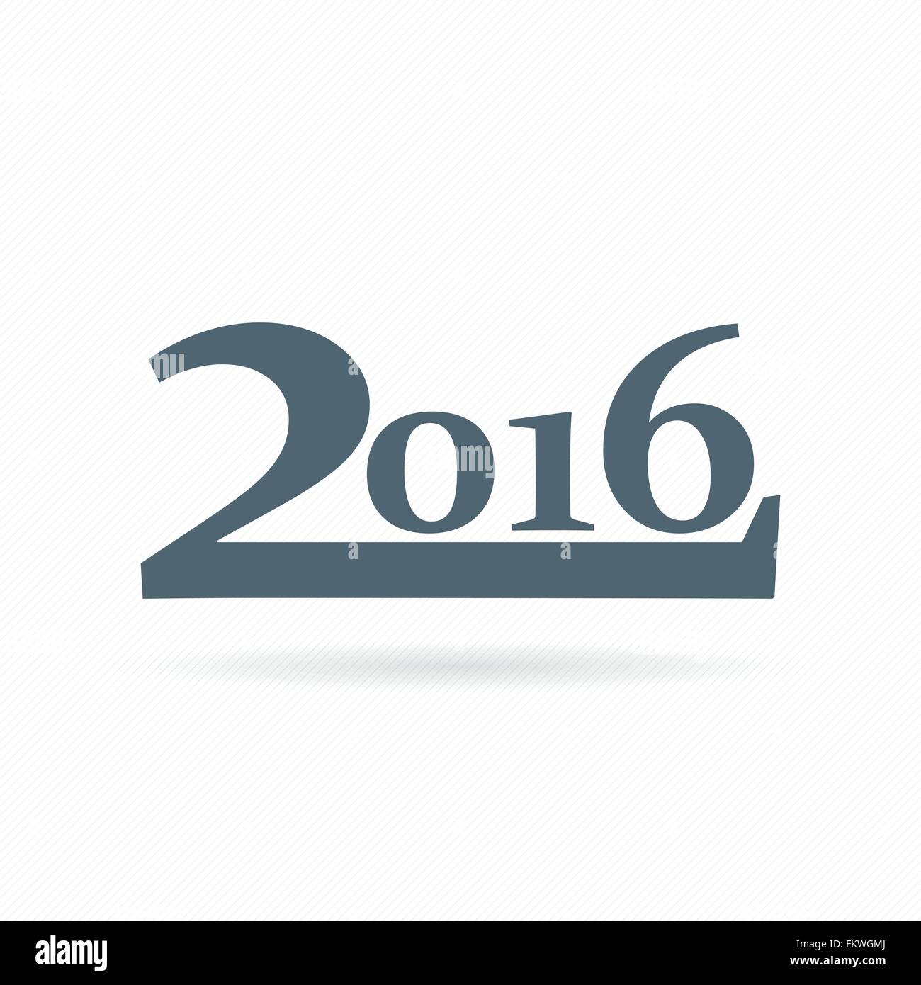Vector logo 2016 Stock Vector Image & Art - Alamy