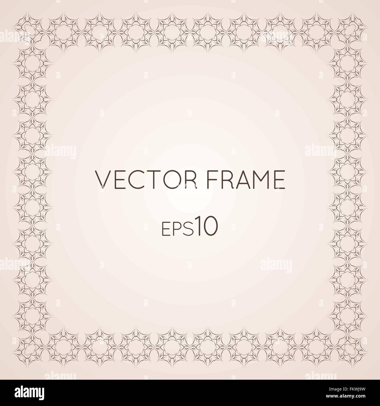 Intricate vector frame Stock Vector Image & Art - Alamy