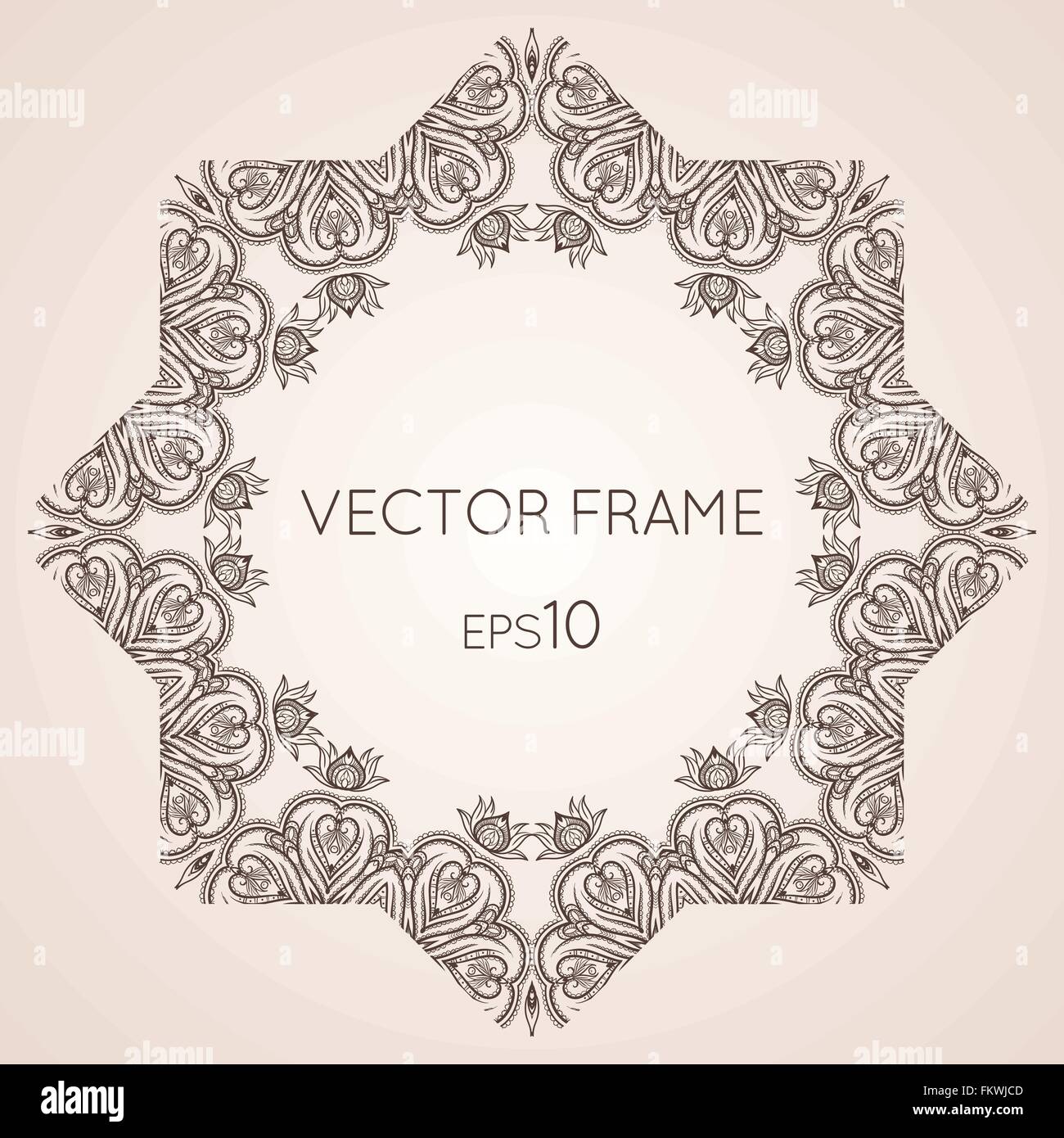 Vector space star border Stock Vector Images - Alamy