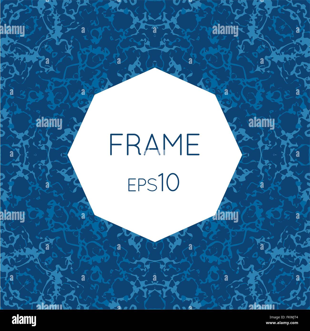 Vector frame with a texture of water Stock Vector Image & Art - Alamy