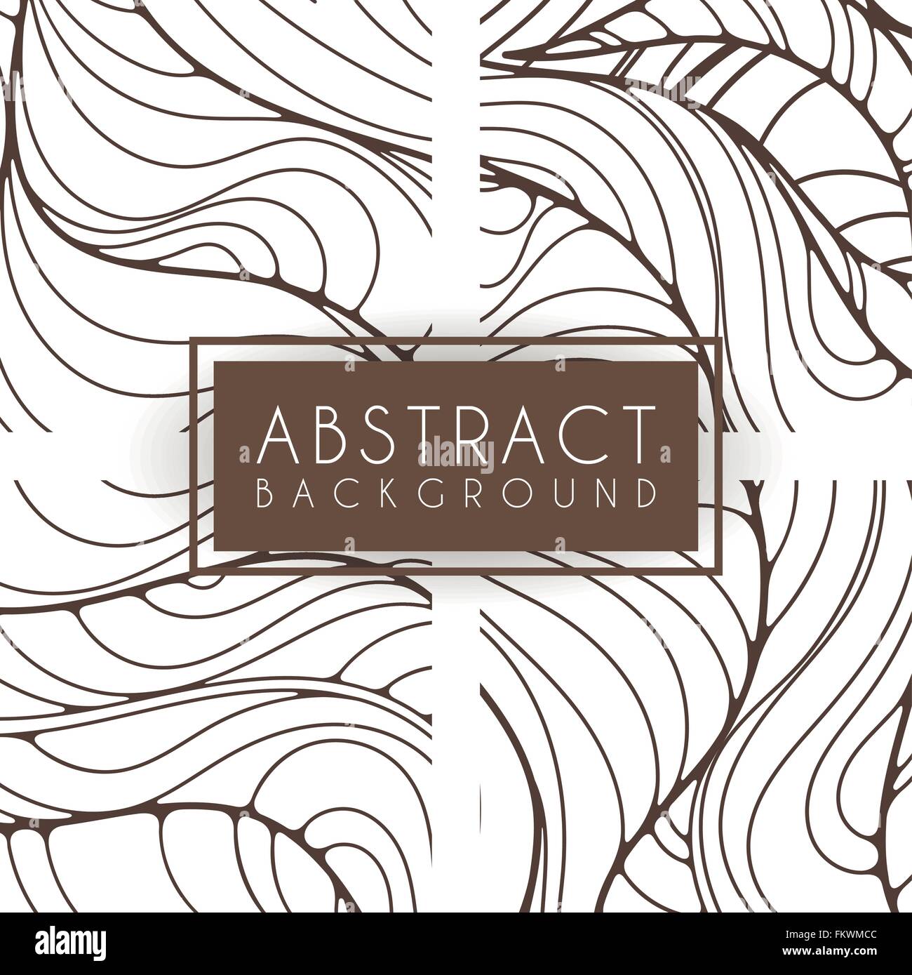 Set of four vector monochrome intricate patterns. Doodle. Zentangle ...