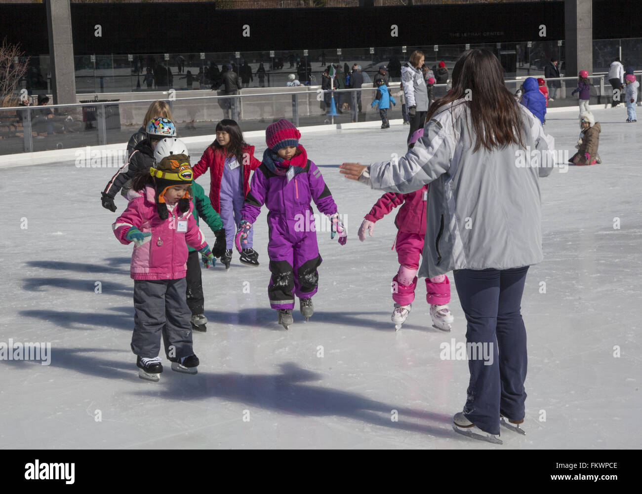 Skating lesson hi-res stock photography and images - Alamy