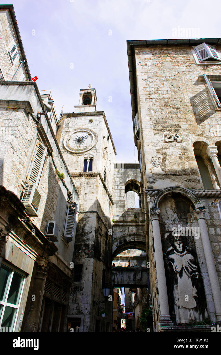Split,Medieval Architecture,Squares,Alleyways,Diocletian's Roman Palace ...