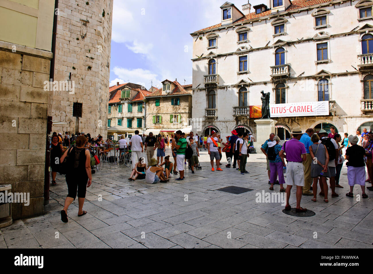 Split,Medieval Architecture,Squares,Alleyways,Diocletian's Roman Palace ...