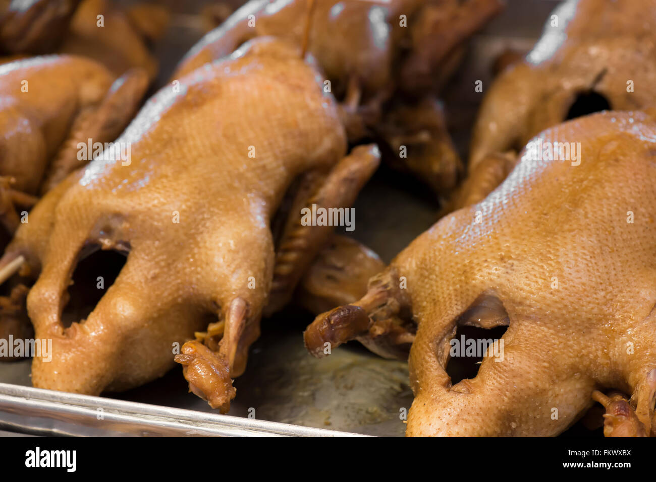 Stewed duck, Chinese style Stock Photo - Alamy