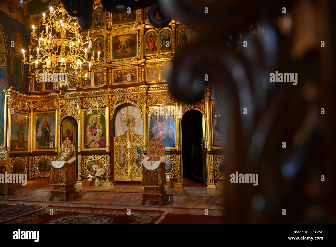 Historic altar in church hi-res stock photography and images - Alamy