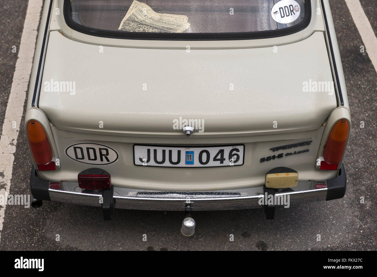 Ddr car sticker hi-res stock photography and images - Alamy