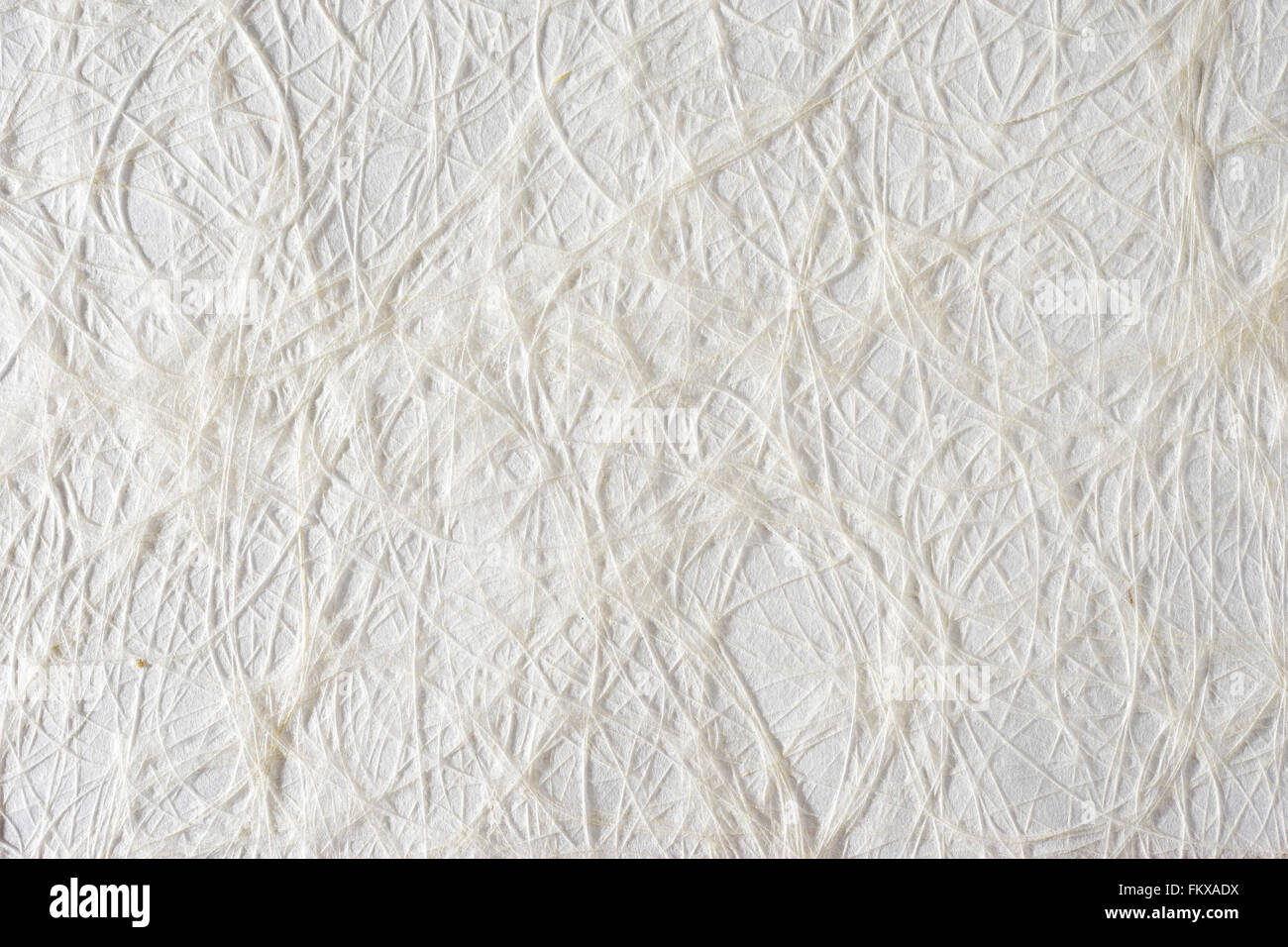 White paper sheet texture background, like self made. Embossed yarns ...