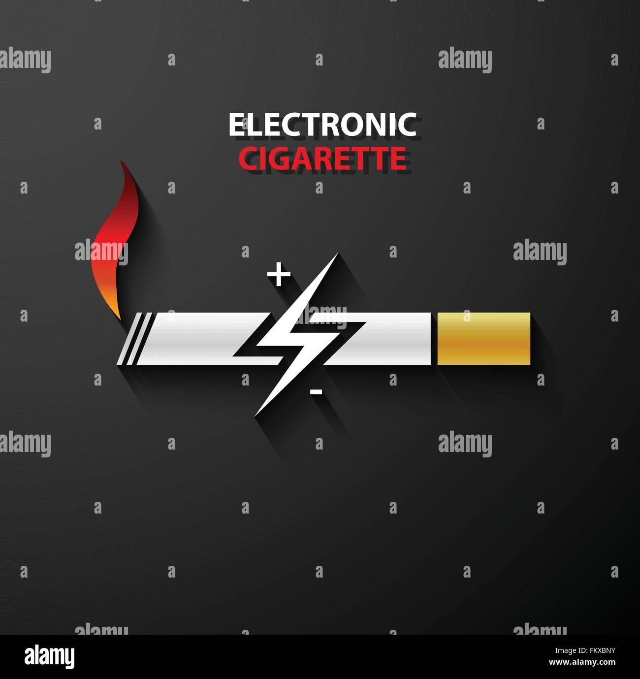 Vaping device cigarette electronic Stock Vector Images - Alamy
