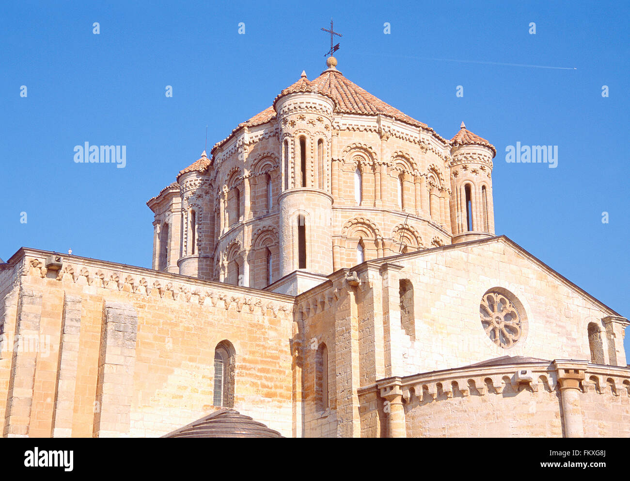 Dome. Collegiate church, Toro, Zamora province, Castilla Leon, Spain ...