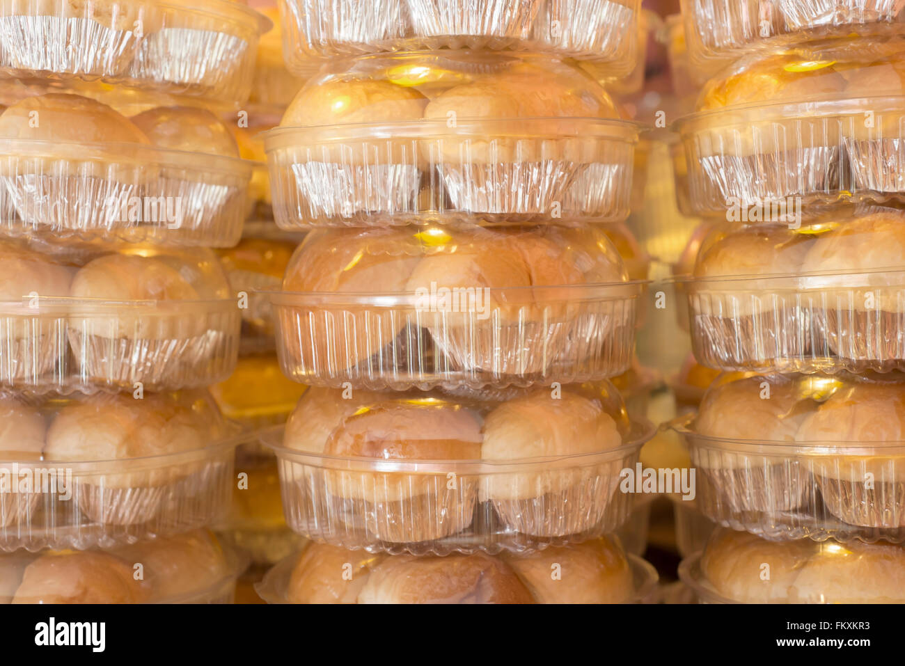 Buns in plastic bread hi-res stock photography and images - Alamy