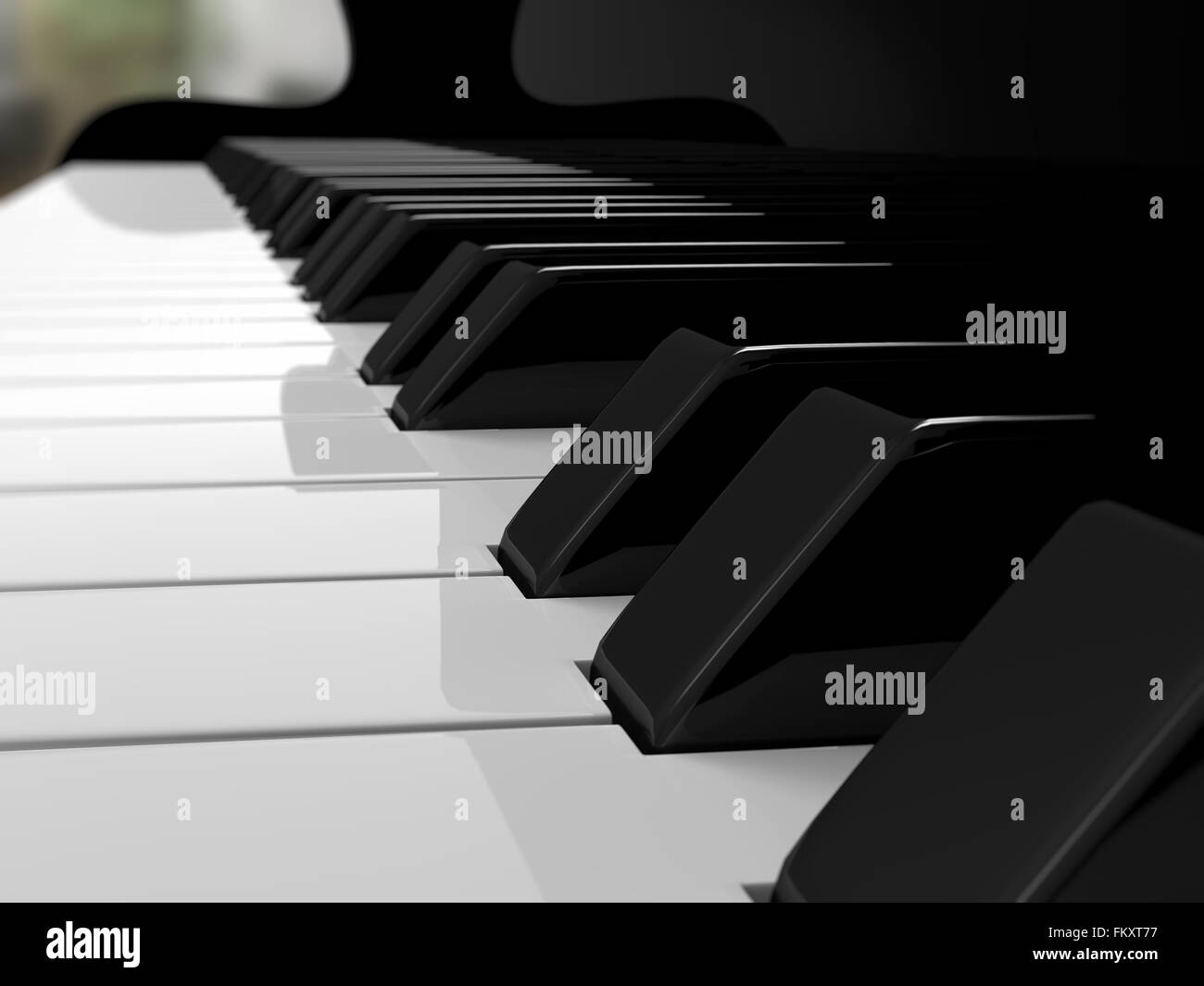 Grand piano keys, music Stock Photo - Alamy