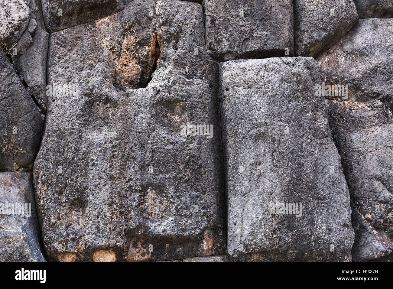 big stones in an old masonry of the Incas Stock Photo - Alamy