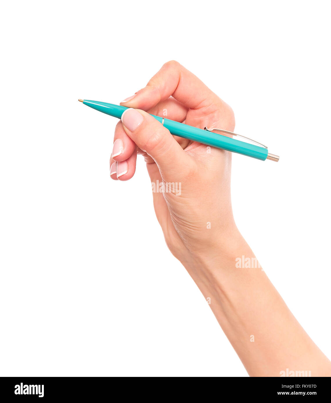 Blue handwriting hi-res stock photography and images - Alamy