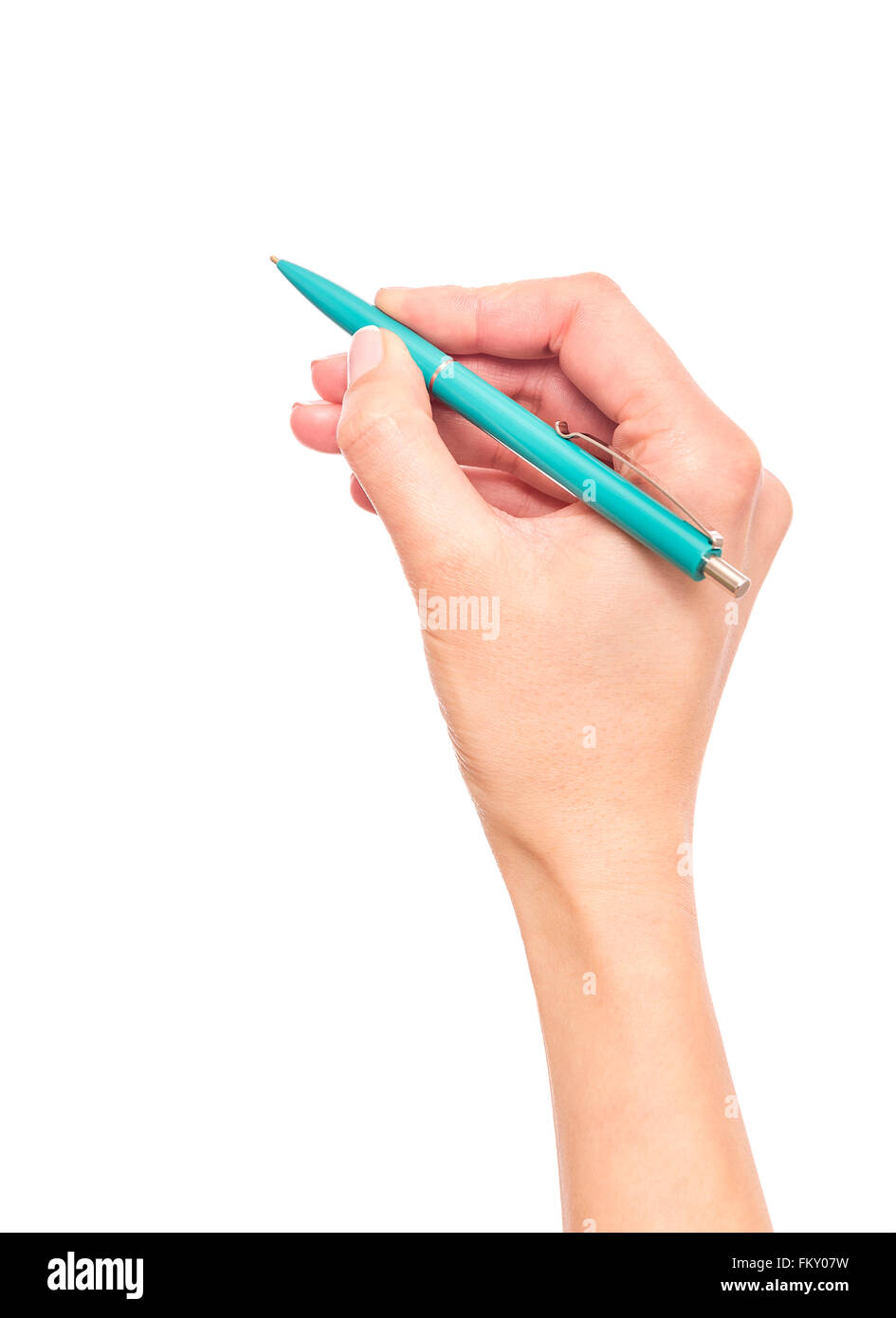 Blue handwriting hi-res stock photography and images - Alamy