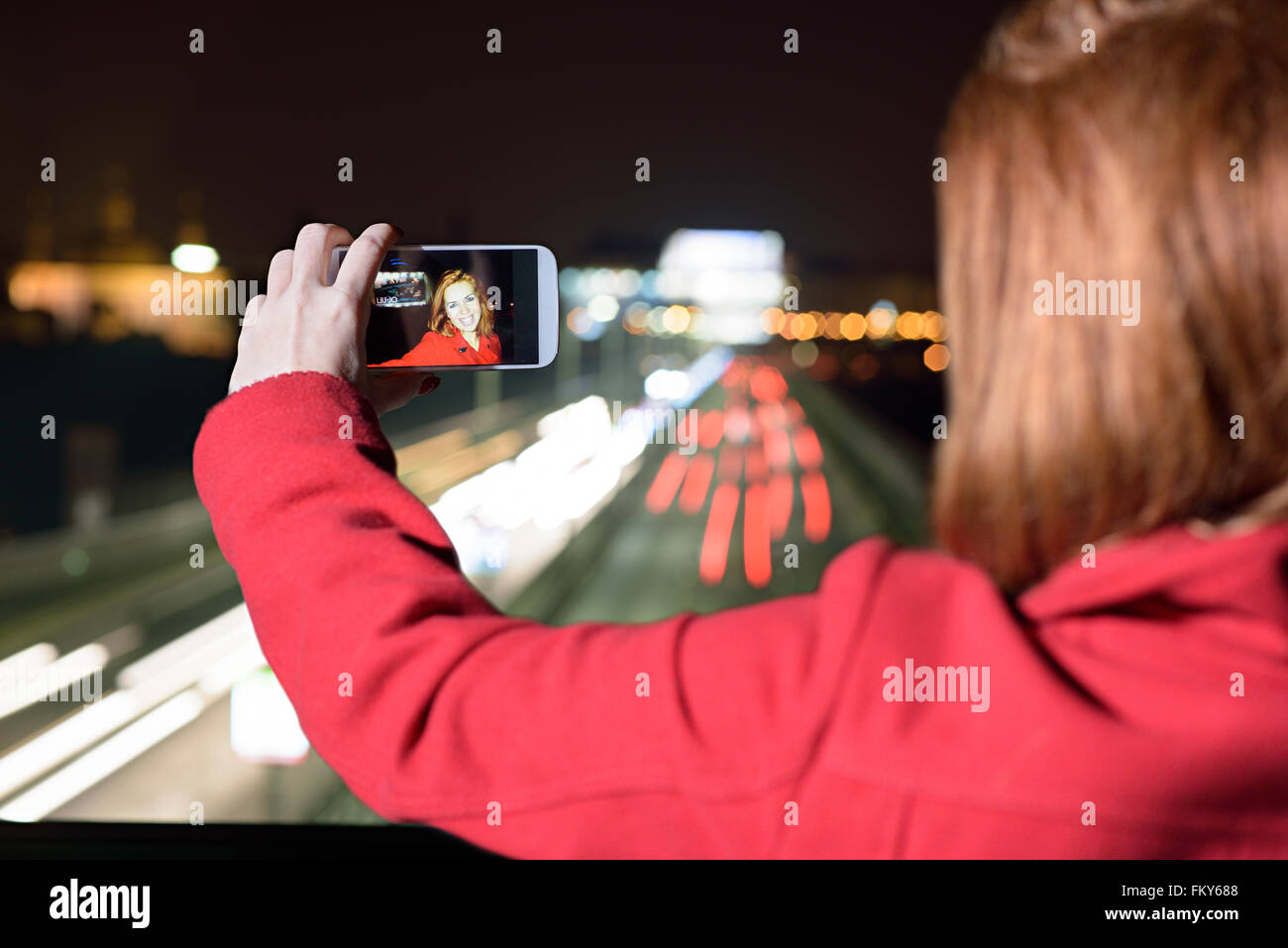 Beautiful woman red head hi-res stock photography and images - Alamy